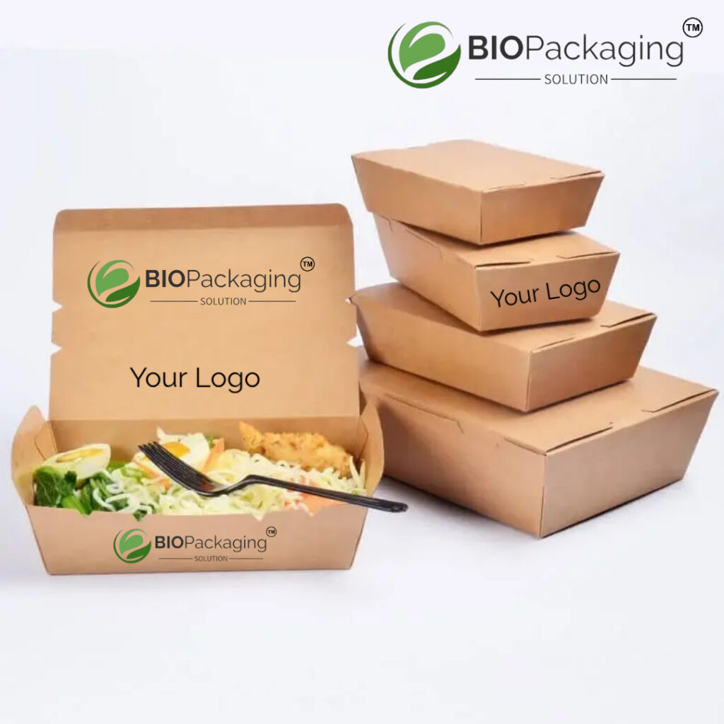 750ml Kraft Bento Box | Disposable Food Box Manufacturer Delhi